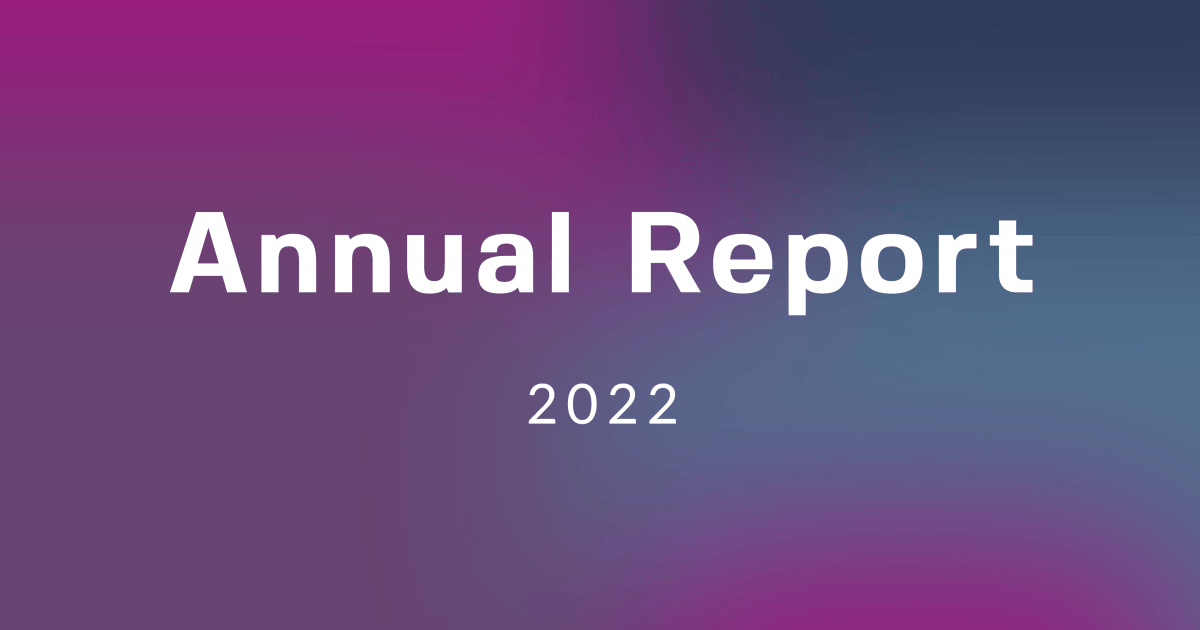 Annual Report 2022 out now!